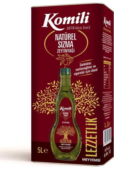 Komili Sızma Zeytinyağı 5 lt