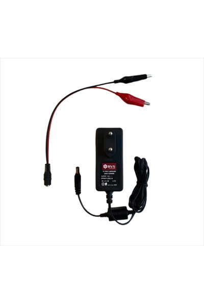 BVS 12 Volt Çocuk Akülü Araba Akü Şarj Cihazı Adaptörü Otomatik Kesicili Özellikli 12 V Şarz Adaptör BVS 12 Volt Çocuk Akülü Araba Akü Şarj Cihazı Adaptörü Otomatik Kesicili Özellikli 12 V Şarz Adaptör