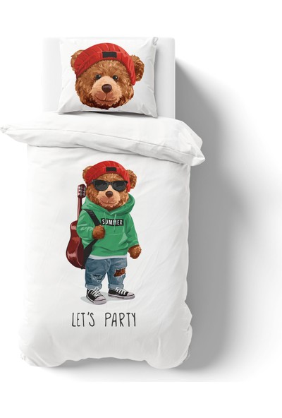 Tuğba Kuğu Pamuk Saten Tek Kişilik Nevresim Takımı - Young Tuğba Kuğu Pamuk Saten Tek Kişilik Nevresim Takımı - Young