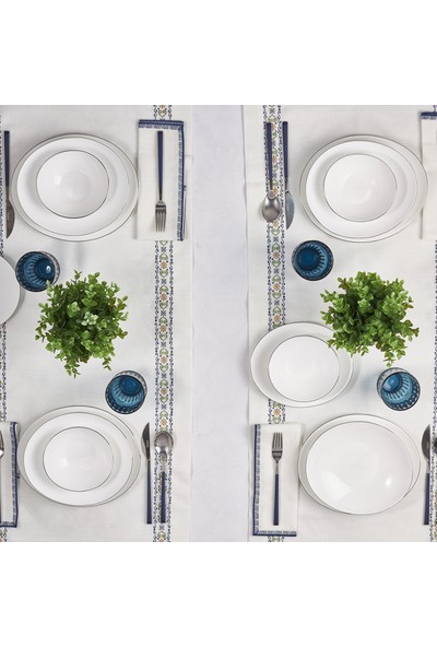 Karaca Pure 24 Parça 6 Kişilik Yemek Takımı Karaca Pure 24 Parça 6 Kişilik Yemek Takımı
