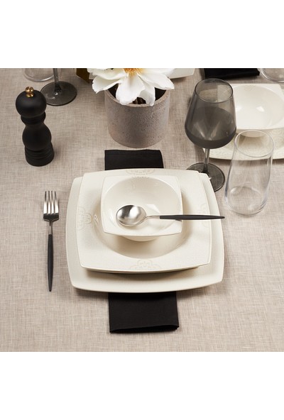 Karaca Royal Lace 24 Parça 6 Kişilik Porselen Yemek Takımı Karaca Royal Lace 24 Parça 6 Kişilik Porselen Yemek Takımı