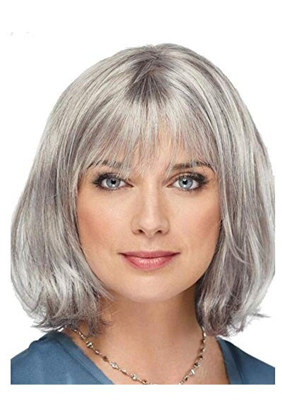 Sinerji Shop Gri Renk Yaşlı Peruğu Kısa Saç Kısa Peruk Gri Teyze Peruğu Sinerji Shop Gri Renk Yaşlı Peruğu Kısa Saç Kısa Peruk Gri Teyze Peruğu