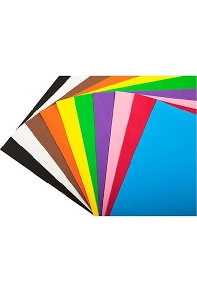Lino Fon Kartonu 10 Renk Rulo 120 gr 50 x 70 cm 10'lu Lino Fon Kartonu 10 Renk Rulo 120 gr 50 x 70 cm 10'lu
