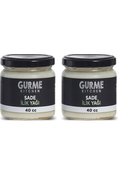 Gurme Kitchen Saf Ilik Yağı 2 x 40 ml
