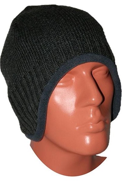 Edd Color Gri Kulak Kapatan Kışlık Bere