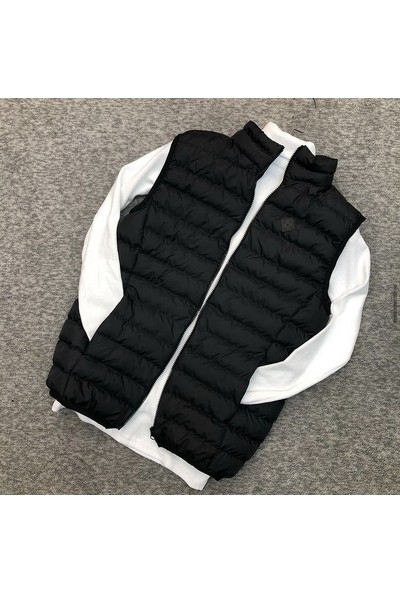 Difır Erkek Siyah Şişme Yelek