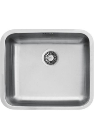 Ukinox D 500 U2L.G Dekorlu T.altı Taşmasız Eviye