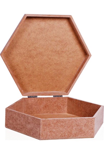 Hobby House Ahşap Boyanabilir Altıgen Kutu Küçük Boy K28 Hobby House Ahşap Boyanabilir Altıgen Kutu Küçük Boy K28