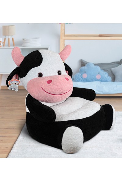Özgüner Oyuncak Inek Peluş Bebek Çocuk Koltuğu