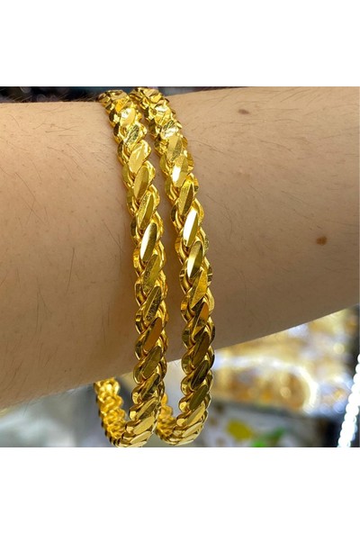 Zarif Gold 22 Ayar Altın Kaplama Adana Burma Bilezik Zarif Gold 22 Ayar Altın Kaplama Adana Burma Bilezik