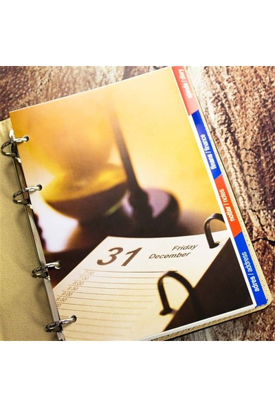 Hediye Rengi 2022 Yedek Organizerli Ajanda İçi