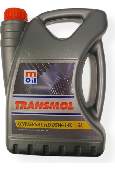 Moil Transmol Universal Hd 85W-140 3 Lt Dişli Yağı (Üretim Yılı: 2021) Moil Transmol Universal Hd 85W-140 3 Lt Dişli Yağı (Üretim Yılı: 2021)