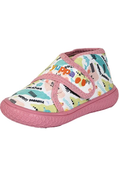 Yuppa Funny Happ Animals Kız Çocuk Panduf Yuppa Funny Happ Animals Kız Çocuk Panduf