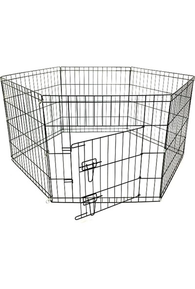Katlanır Tel Köpek Çiti 61 x 61 cm-6 Panel