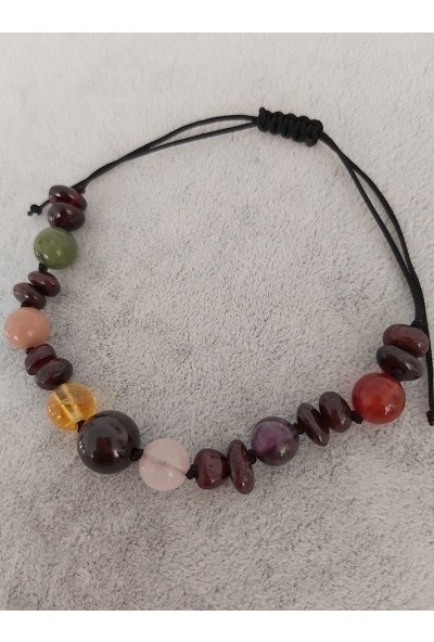 Hera Takı Atölyesi Şans Bilekliği( Doğal Taş)