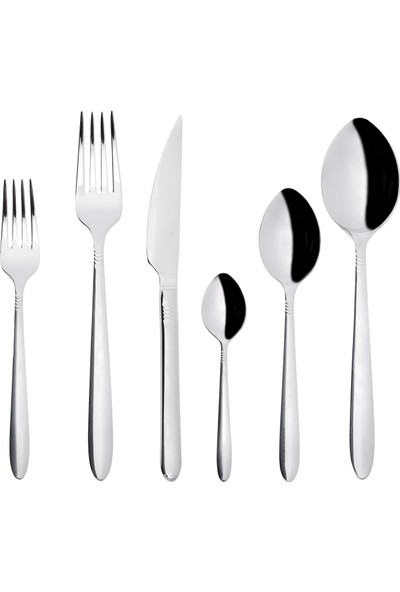Emsan Mayra 36 Parça 6 Kişilik Çatal Kaşık Bıçak Seti Kutulu
