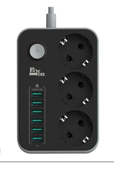 Ceylan Teknoloji İletişim USB Port Çoklu Şarj Istasyonu Priz Çoğaltıcı 6 USB Girişi 3.4A ve 3 Priz Ceylan Teknoloji İletişim USB Port Çoklu Şarj Istasyonu Priz Çoğaltıcı 6 USB Girişi 3.4A ve 3 Priz
