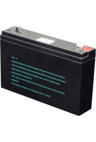 Eyepc Pilsan Akülü Araba Uzaktan Kumandalı Akülü Araba Aküsü 6V7A Eyepc Pilsan Akülü Araba Uzaktan Kumandalı Akülü Araba Aküsü 6V7A