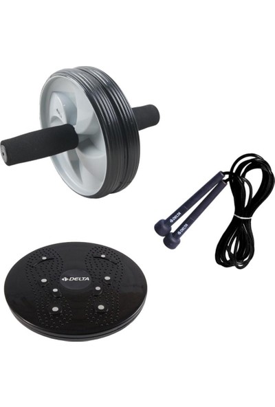 Delta Ab Slider Twister Atlama İpi Bel Karın Göğüs Kol Sırt Kası Delta Ab Slider Twister Atlama İpi Bel Karın Göğüs Kol Sırt Kası