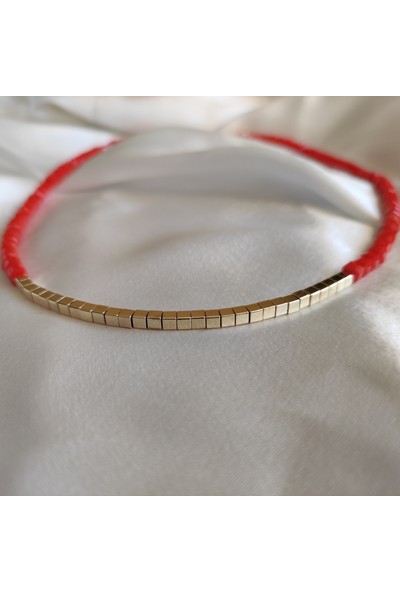 Swell Küp Model Kolye Turuncu Renk Swell Küp Model Kolye Turuncu Renk