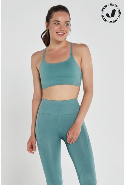Jerf Pine Ayarlanabilir Ince Askılı Bra Natural Yeşil Jerf Pine Ayarlanabilir Ince Askılı Bra Natural Yeşil