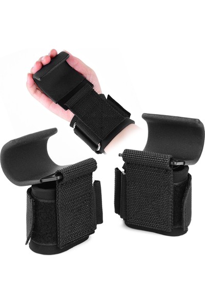 Gahome Halter Bilek Sarar Hooks Erkekler Kadınlar Için Gym (Yurt Dışından)