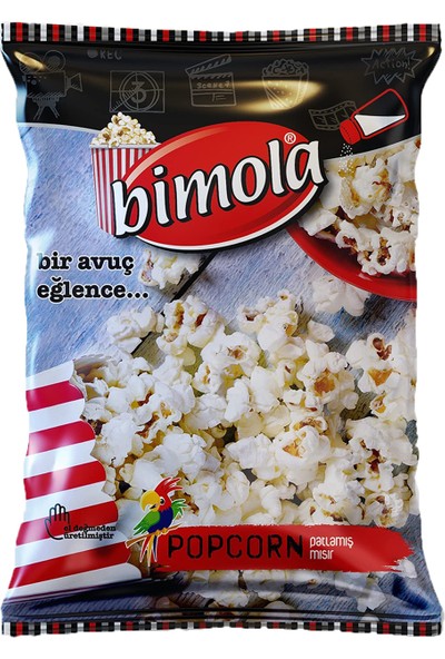 Papağan Kuruyemiş Bimola Popcorn Patlamış Mısır 10 x 105 gram Papağan Kuruyemiş Bimola Popcorn Patlamış Mısır 10 x 105 gram