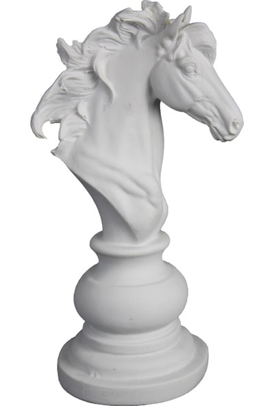 Pol & Art HYK579 Satranç At Ham Polyester Obje Pol & Art HYK579 Satranç At Ham Polyester Obje