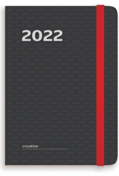 Gıpta 2022 Creative-D Siyah Sert Kapak Ajanda Iplik Dikişli 17 x 24 cm 109-CTV Gıpta 2022 Creative-D Siyah Sert Kapak Ajanda Iplik Dikişli 17 x 24 cm 109-CTV