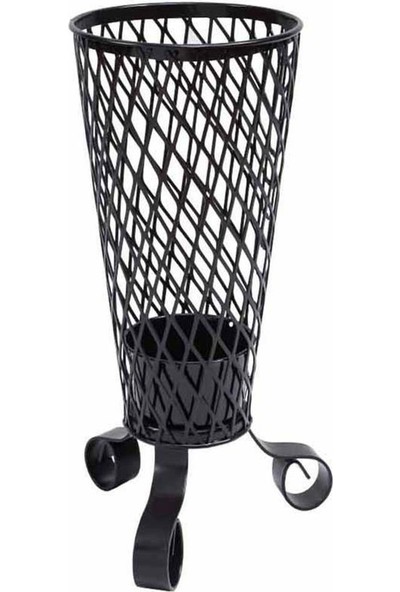 Omnipazar AR1911 Paslanmaz Ferforeli Şemsiyelik Siyah