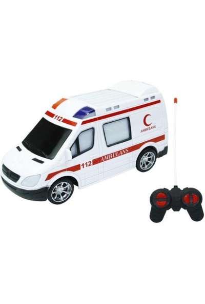 Vardem Oyuncak Uzaktan Kumandalı Pilli Ambulans V002 Vardem Oyuncak Uzaktan Kumandalı Pilli Ambulans V002