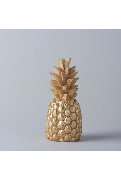 Linens Pineapple 7 x 6 x 17,5 cm Dekor Gold Linens Pineapple 7 x 6 x 17,5 cm Dekor Gold