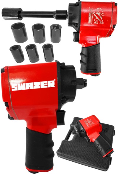 Swazer Havalı Somun Sökme Pnomatik 1/2 700NM Kompakt SWAT-1316