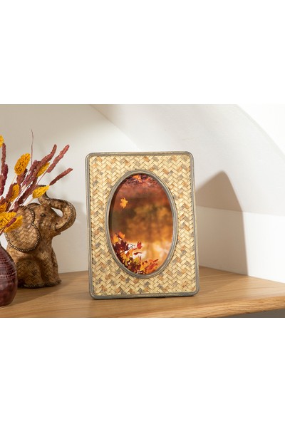 English Home Natural Çerçeve 10X15 cm Kahve