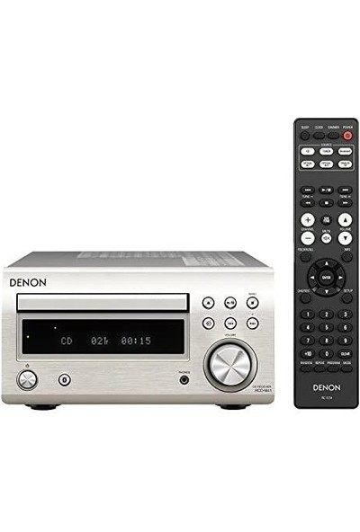 Denon Rcd M 41 Micro Hifi Cd&bluetooth Receiver Silver Denon Rcd M 41 Micro Hifi Cd&bluetooth Receiver Silver