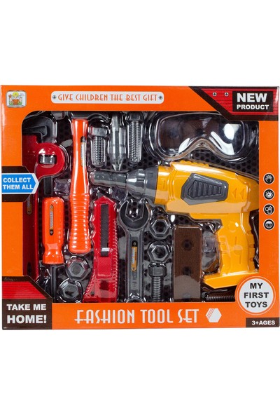 Cstars Oyuncak Matkap Seti El Aletleri 18 Parça Eğitici Oyuncak Cstars Oyuncak Matkap Seti El Aletleri 18 Parça Eğitici Oyuncak