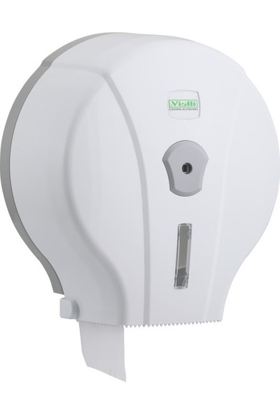 Vialli Mj1 Mini Jumbo Wc Tuvalet Kağıdı Dispenseri Aparatı Beyaz Vialli Mj1 Mini Jumbo Wc Tuvalet Kağıdı Dispenseri Aparatı Beyaz