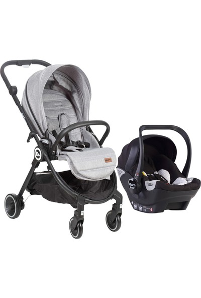 Kraft Onyx + Armour Travel Sistem Bebek Arabası