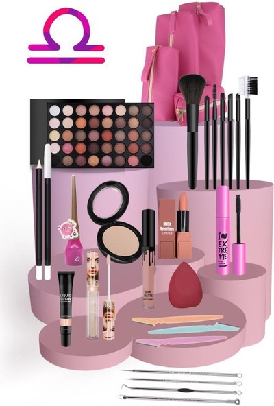 Mujgan Terazi Burçlarına Özel Makyaj Seti Buğday Ten