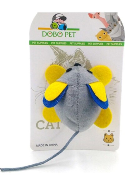 Dobo Pet Kediler Için Titreşimli Fare Oyuncağı Gri Dobo Pet Kediler Için Titreşimli Fare Oyuncağı Gri