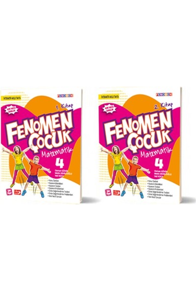Gama Yayınları 4. Sınıf Matematik Fenomen Çocuk 1. ve 2. Kitap Gama Yayınları 4. Sınıf Matematik Fenomen Çocuk 1. ve 2. Kitap