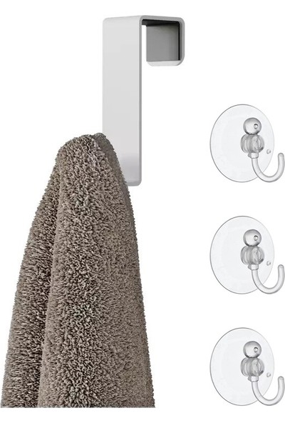 Homecare Fiorello 2 Adet Havlupan Askısı Mini Vantuz Askı Seti 715465 Homecare Fiorello 2 Adet Havlupan Askısı Mini Vantuz Askı Seti 715465