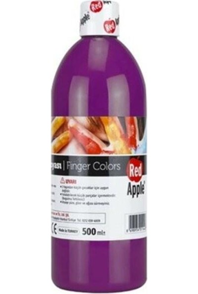 Red Apple Parmak Boyası 500 gr Mor 1X24