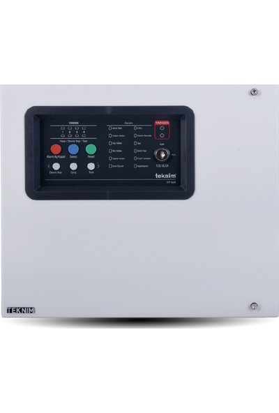 Teknim TFP-404 24V Yangın Alarm Paneli Metal Teknim TFP-404 24V Yangın Alarm Paneli Metal