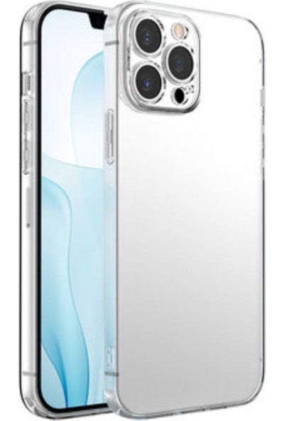 Mobicas Apple iPhone 13 Pro Için Kamera Korumalı Süper Silikon Kılıf Mobicas Apple iPhone 13 Pro Için Kamera Korumalı Süper Silikon Kılıf