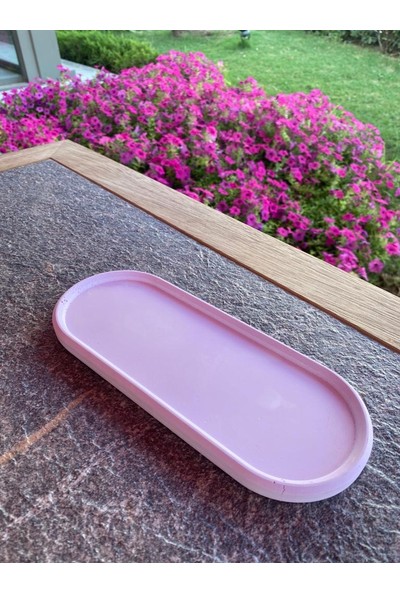 Daf's Atelier Dekoratif Oval Lila Beton Tabak Daf's Atelier Dekoratif Oval Lila Beton Tabak