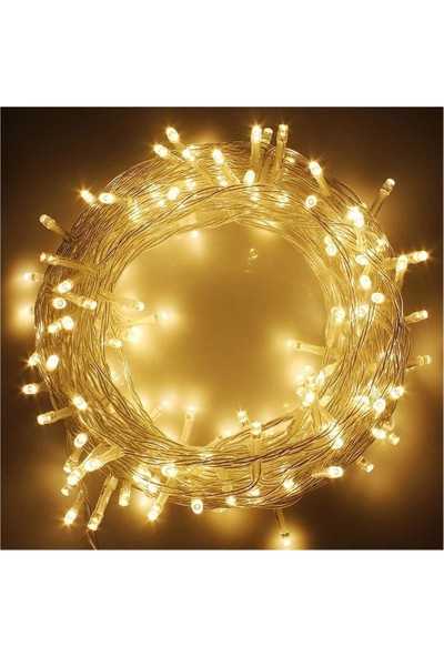 Pazar Shops Şeffaf Kablolu Yılbaşı Ağacı Işığı 100 Ampüllü LED Işık Karışık Renk 10 Metre Fişli Pazar Shops Şeffaf Kablolu Yılbaşı Ağacı Işığı 100 Ampüllü LED Işık Karışık Renk 10 Metre Fişli