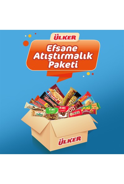 Ülker Efsane Atıştırmalık Paketi Ülker Efsane Atıştırmalık Paketi