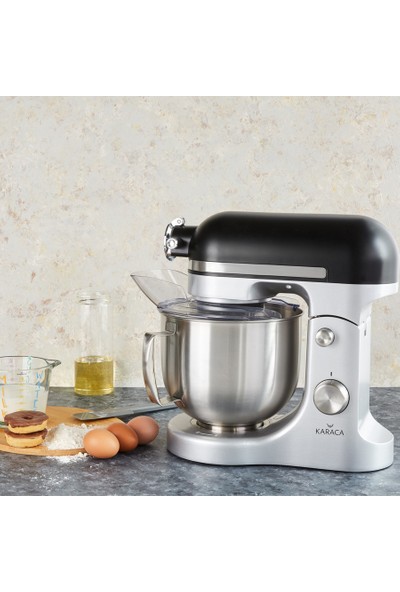 Karaca Multicast Chef Stand Mikser Black Muftak Şefi 1600W 5 Lt