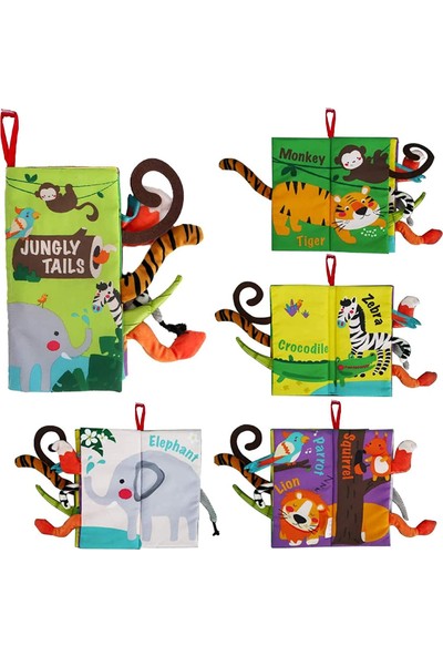 Beiens Bebek Kumaş Kitap Oyuncak (Yurt Dışından)